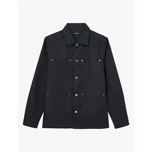 REISS Yorker Four-pocket Cotton-twill Jacket