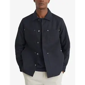 REISS Yorker Four-pocket Cotton-twill Jacket
