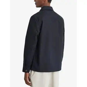 REISS Yorker Four-pocket Cotton-twill Jacket