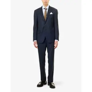 Corneliani Window Pane Check Cotton Shirt
