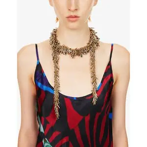 Dries Van Noten Beaded Chain Necklace