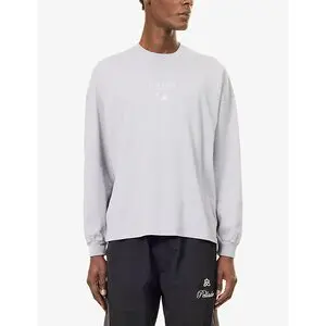 PELLADOR Nutmeg Long-sleeve Cotton T-shirt