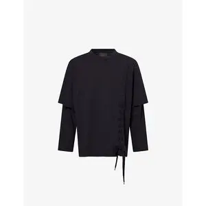 Simone Rocha Layered Long-sleeve Cotton-jersey T-shirt