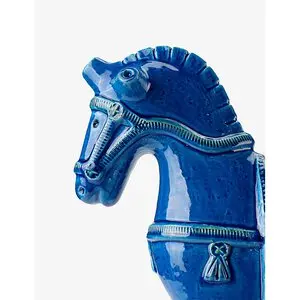 BITOSSI CERAMICHE Figura Di Cavallo Ceramic Sculpture Figurine