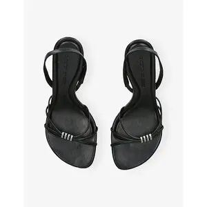 Christopher Esber Giro Leather Slingback Sandals