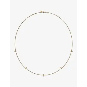 OFA Aurora Apogee 18ct Gold And Diamond Necklace - Yellow
