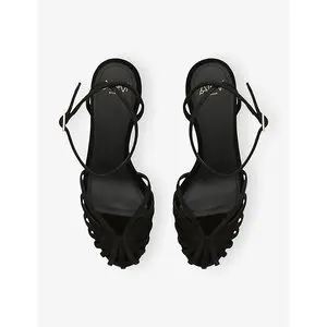 ALEVI MILANO Blake 95 Leather Heeled Sandals