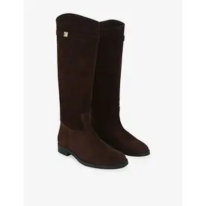 Steve Madden Novi High-leg Flat Suede Boots