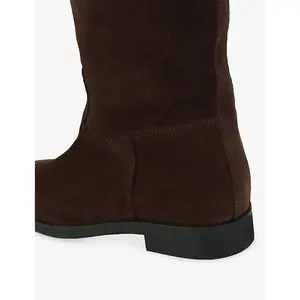 Steve Madden Novi High-leg Flat Suede Boots
