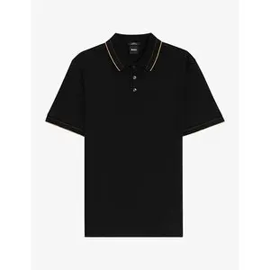 BOSS Short-sleeved Slim-fit Cotton Polo Shirt