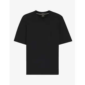 BOSS Short-sleeved Knitted Wool T-shirt