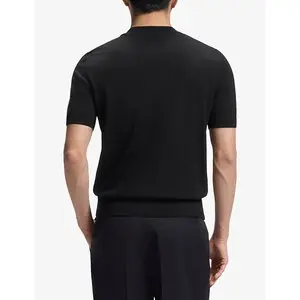BOSS Short-sleeved Knitted Wool T-shirt
