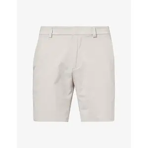 G/fore Tour Mid-rise Stretch-woven Shorts - Pumice