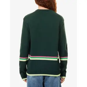 JW Anderson Sheep Intarsia Cotton Knit Jumper