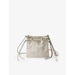 Prada Bonnie Leather Mini Shoulder Bag 1 Size White