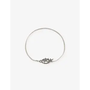 TWOJEYS Icon Sterling- Clasp Bracelet - Silver