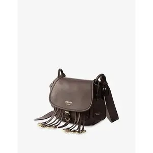 Prada Corsaire Aged Leather Mini Shoulder Bag
