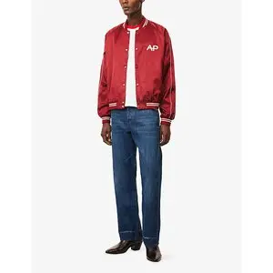 AUSTIN POST Satin Bomber Jacket
