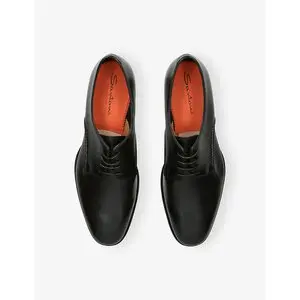 Santoni Adrian Leather Derby Shoes