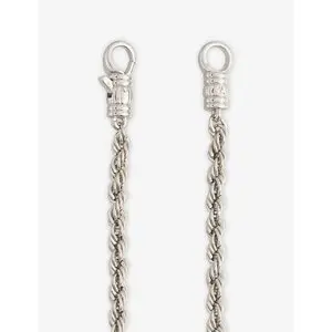 Tom Wood Rhodium-plated Sterling Rope Chain Bracelet