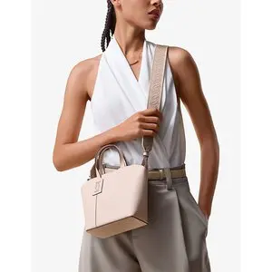 Cartier C De Mini Leather Tote Bag