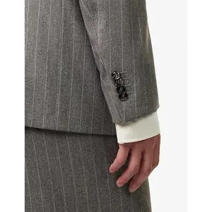 Giorgio Armani Pinstripe Double-breasted Wool Suit