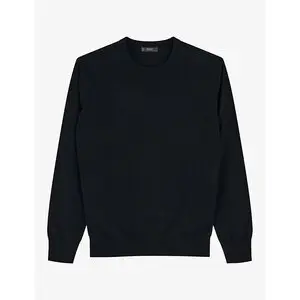 Boggi Milano Extrafine Merino-wool Jumper - Black