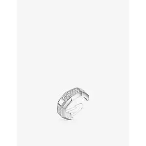 Messika Moderniste Medium 18ct Gold And 0.25ct Diamond Ear Clip - White