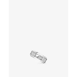 Messika Moderniste Medium 18ct Gold And 0.25ct Diamond Ear Clip - White