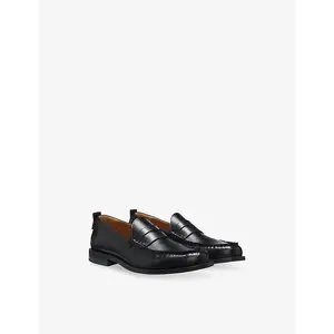 Hugo Pull-tab Leather Loafers