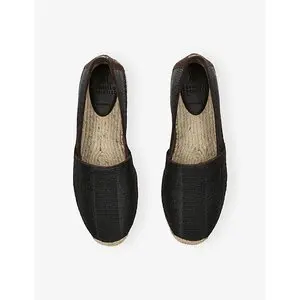 Brunello Cucinelli Woven And Suede Espadrilles