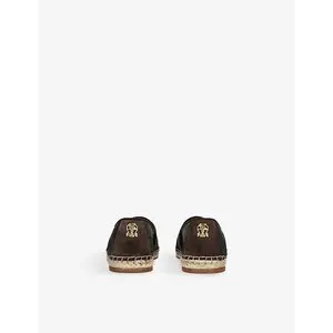 Brunello Cucinelli Woven And Suede Espadrilles