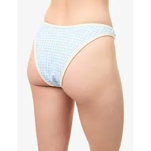 Monday Swimwear Somerset Checked Bikini Bottoms
