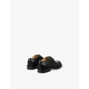 JIMMY CHOO Rowan Derby Leather Loafers