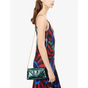 Dries Van Noten Envelope Small Leather Pouch