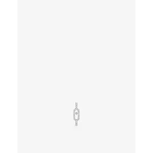 Messika Move Uno Pave 18ct Gold And 0.19ct Diamond Single Earring