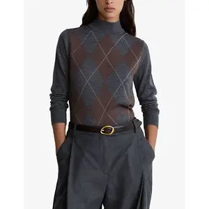REISS Sammy Leather Belt