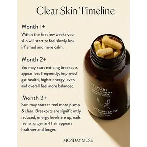 MONDAY MUSE The Skin Clarity Complex 60 Capsules