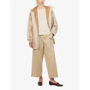 Max Mara Hooded Reversible Quilted Coat