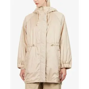 Max Mara Hooded Reversible Quilted Coat