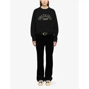 Zadig&Voltaire Embroidered Cotton Sweatshirt