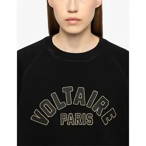 Zadig&Voltaire Embroidered Cotton Sweatshirt