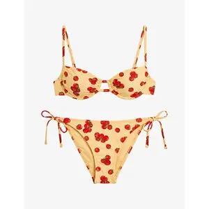 OMNES Underwired Bikini Set - Tomato Print