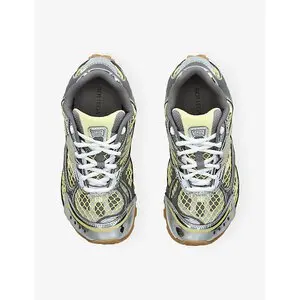 Bottega Veneta Orbit Metallic Woven Trainers