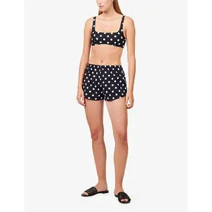Hunza G Polka Dot Printed Shorts