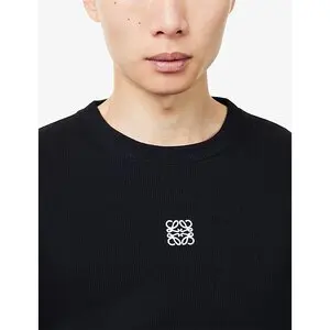 Loewe Anagram-embroidered Cotton T-shirt