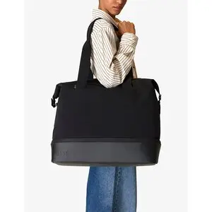BEIS The Weekender Leather-trim Travel Bag