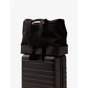 BEIS The Weekender Leather-trim Travel Bag