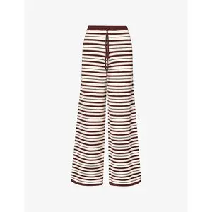 4TH & RECKLESS Thalia Striped Knit Trouser