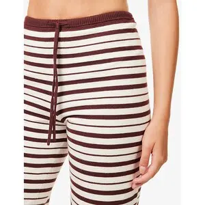 4TH & RECKLESS Thalia Striped Knit Trouser